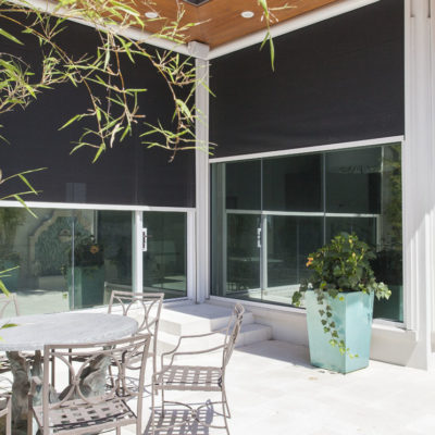 Motorized Retractable Patio Shades - Washington Township, Michigan