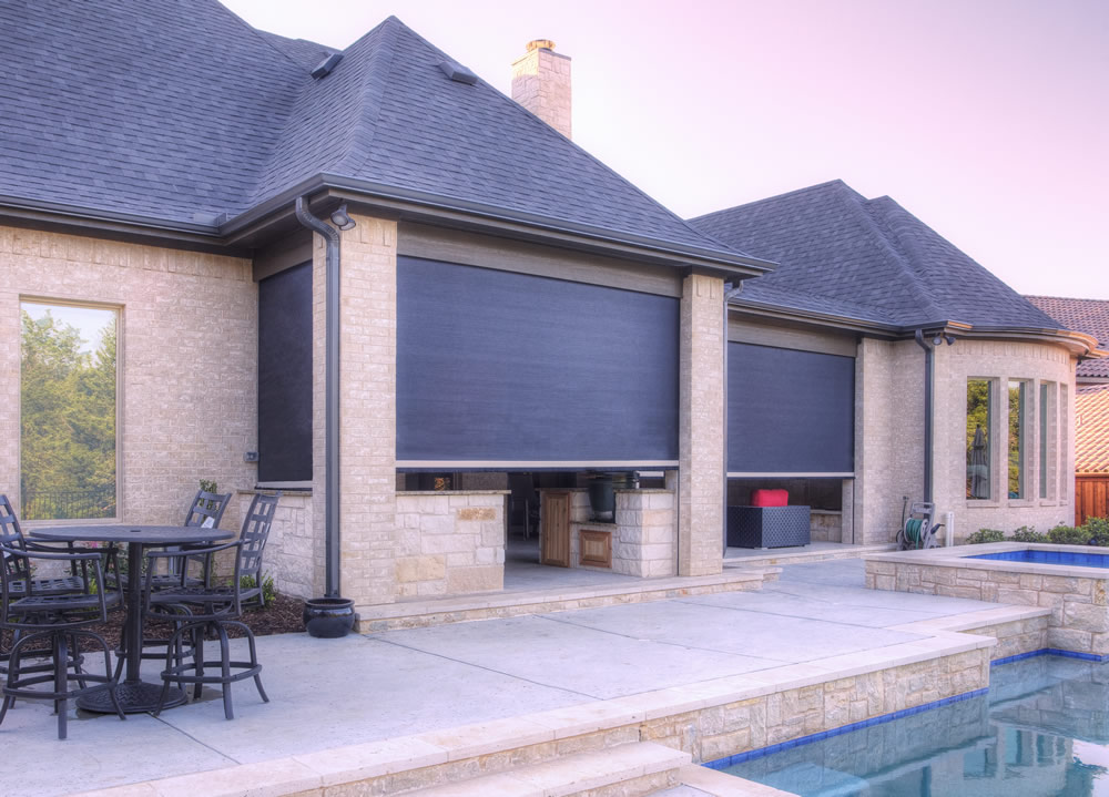 St. Clair Shores Motorized Garage Screens - Motorized Screens Rochester ...